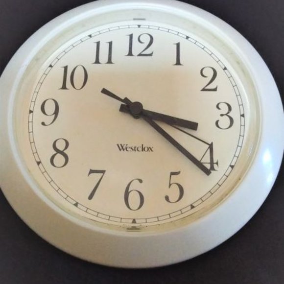 Westclox | Wall Decor | Westclox Utility Wall Clock | Poshmark